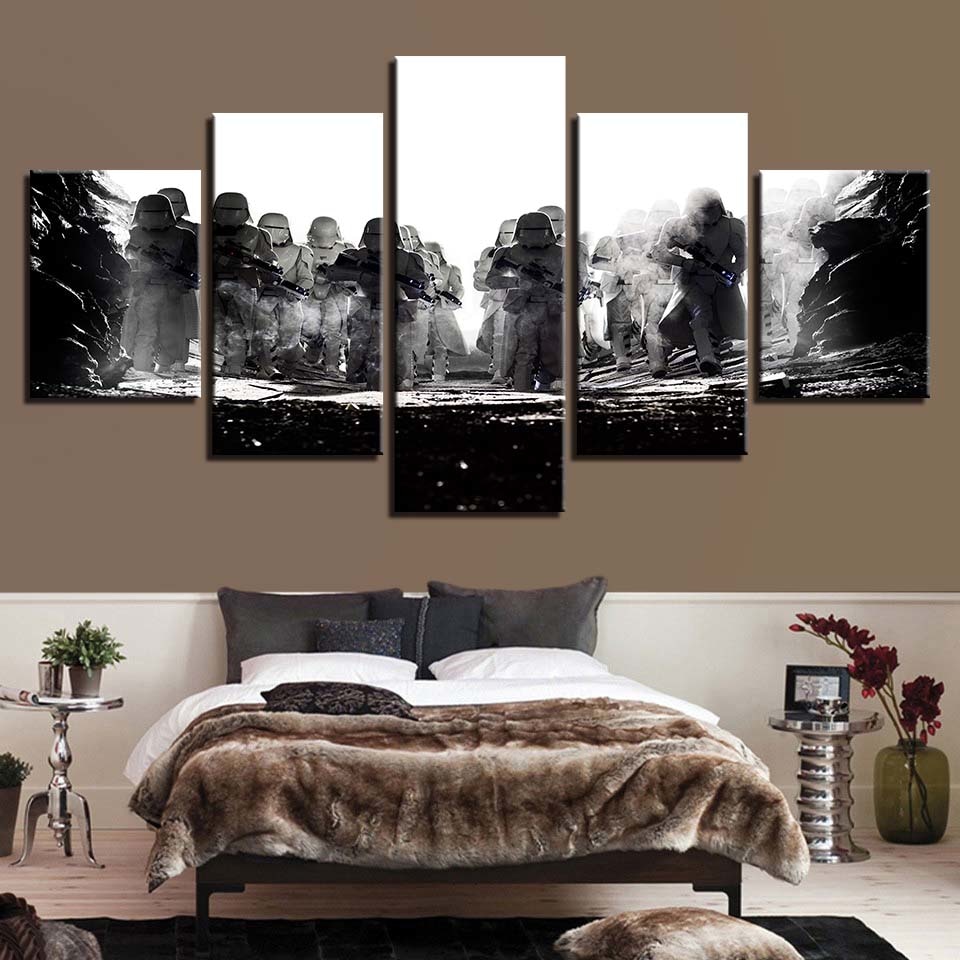 Star Wars Themed 5 Pieces Posters